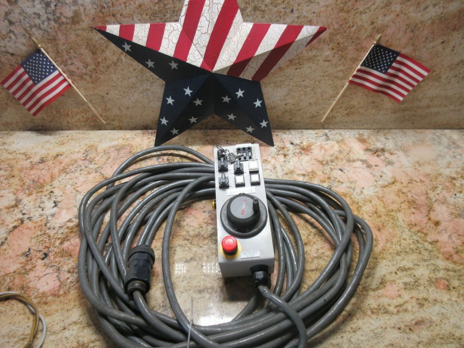 MORI SEIKI SH500 CNC MILL FANUC HAND HELD JOG REMOTE CONTROL CONTROLLER ...