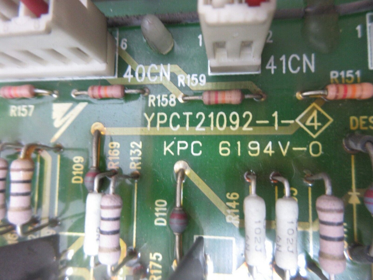 YASKAWA SPINDLE DRIVE BOARD YPCT21091-1-4 WARRANTY