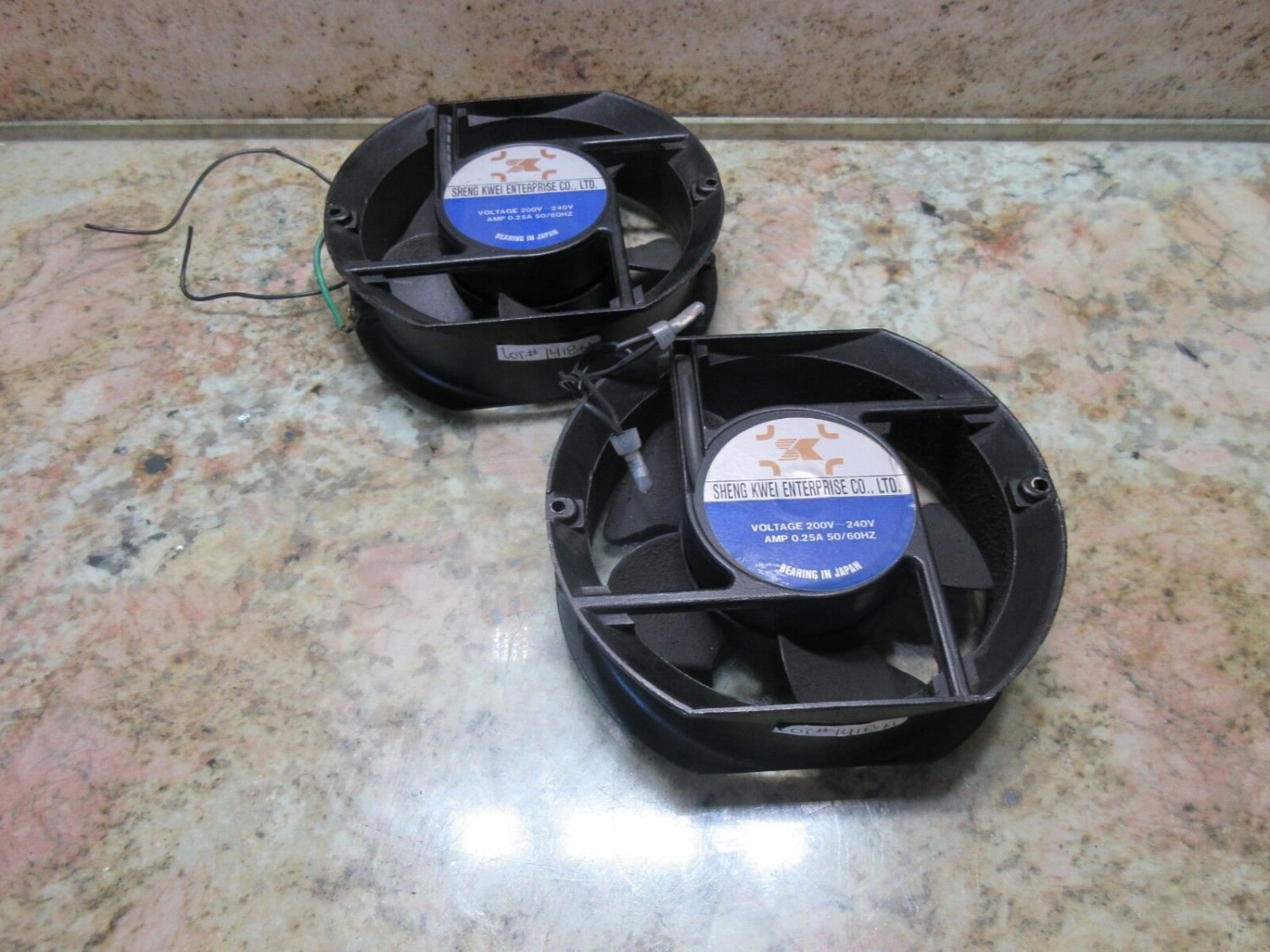 SHENG KWEI ENTERPRISE FAN 200V 240V AMP 7" CINCINNATI FALCON 300 EACH FAN