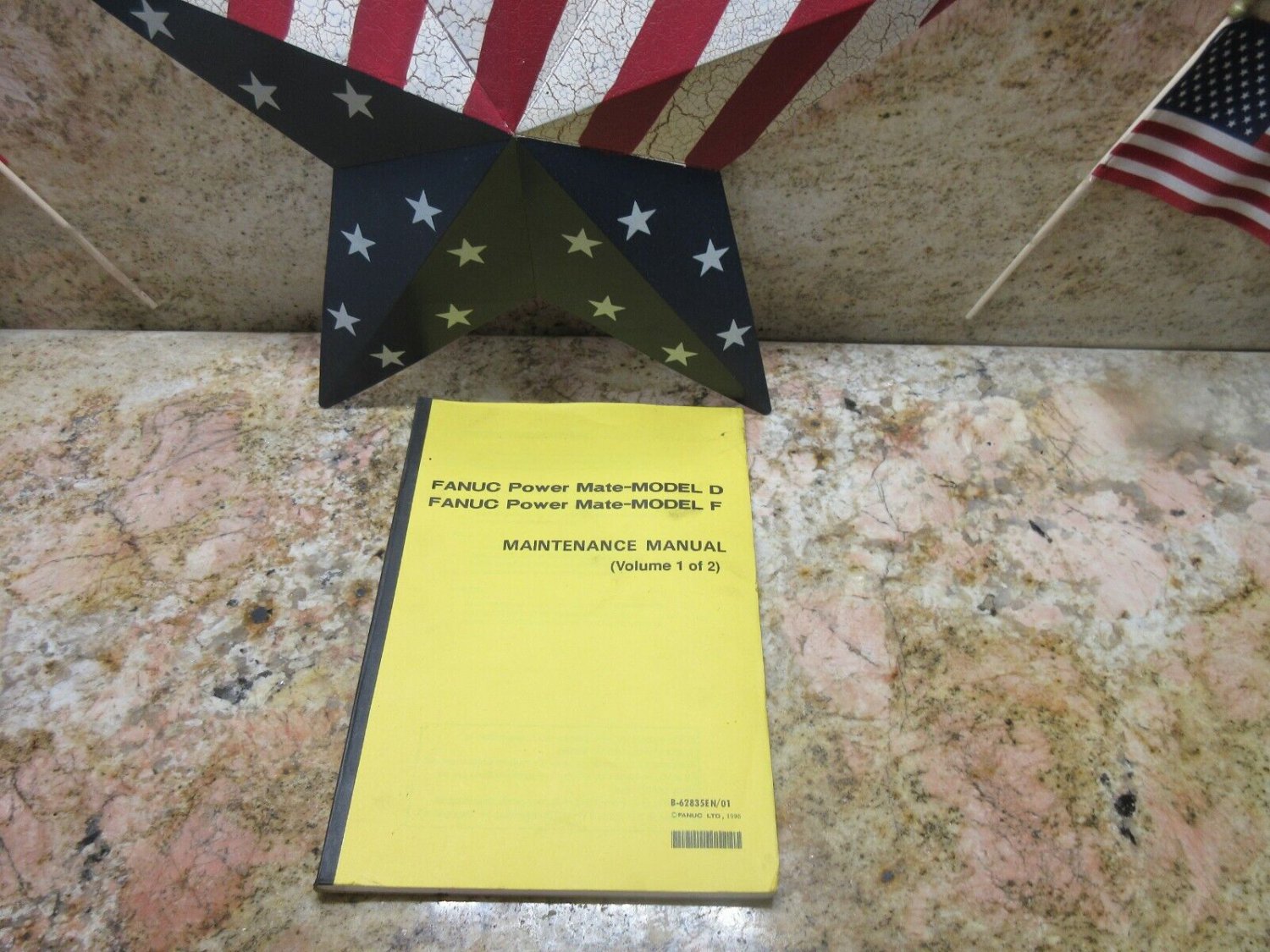 FANUC POWER MATE-MODEL D/F MAINTENANCE MANUAL VOL.1 B-62835EN/01 1 OF 2