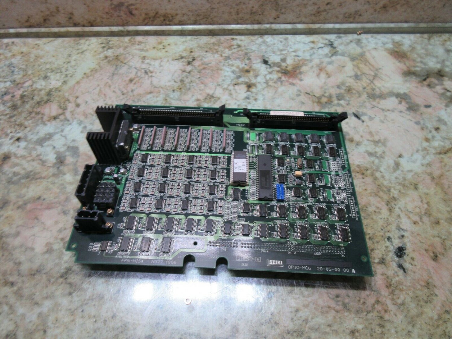 HITACHI SEIKI HG400 III BOARD OPIO-MC6 20-05-00-00 FP5-HIS N377-1006 ...