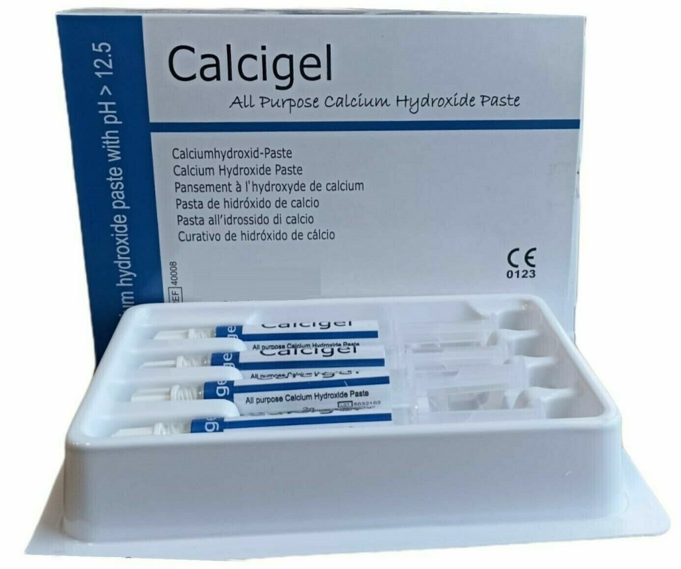 Prevest Calcigel 4x2gm All Purpose Calcium Hydroxide paste