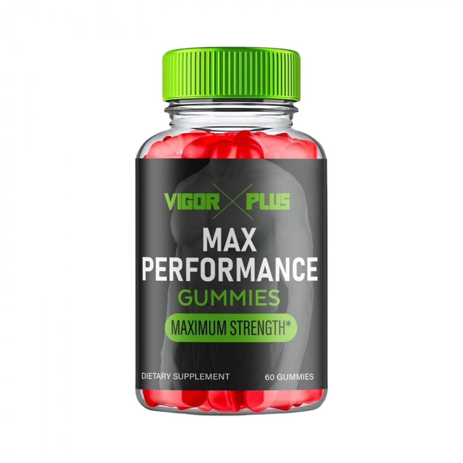 1 Pack Vigor Plus Gummies For Men, Advanced Performance Supplement - 60 ...