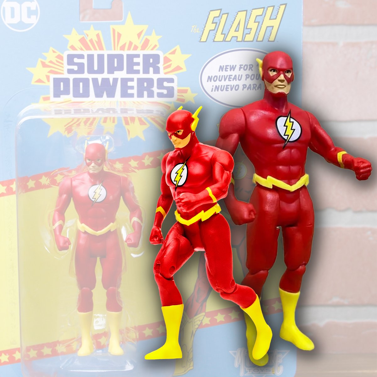McFarlane Toys Super Powers DC Action Figure THE FLASH Rebirth Walmart ...