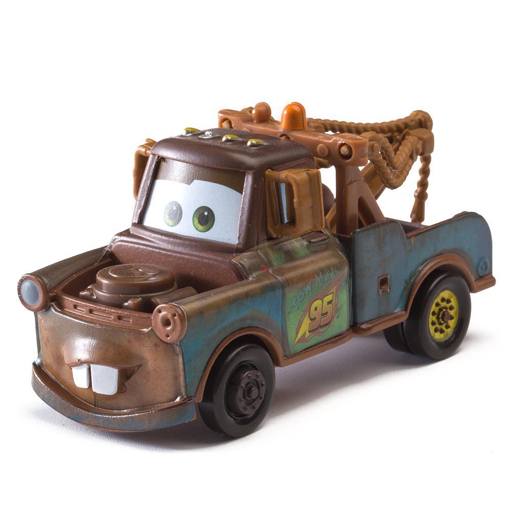 Disney Pixar Cars Lightning McQueen Alloy Metal Mater Model Car 1_55 ...
