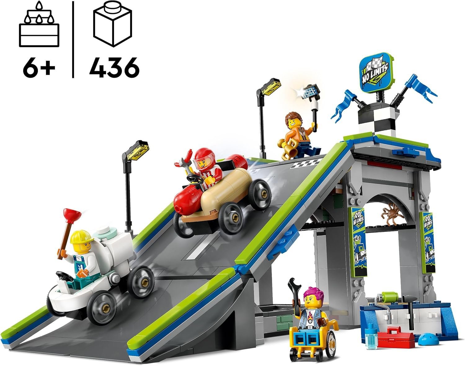 LEGO City No Limits_ Race Car Ramp