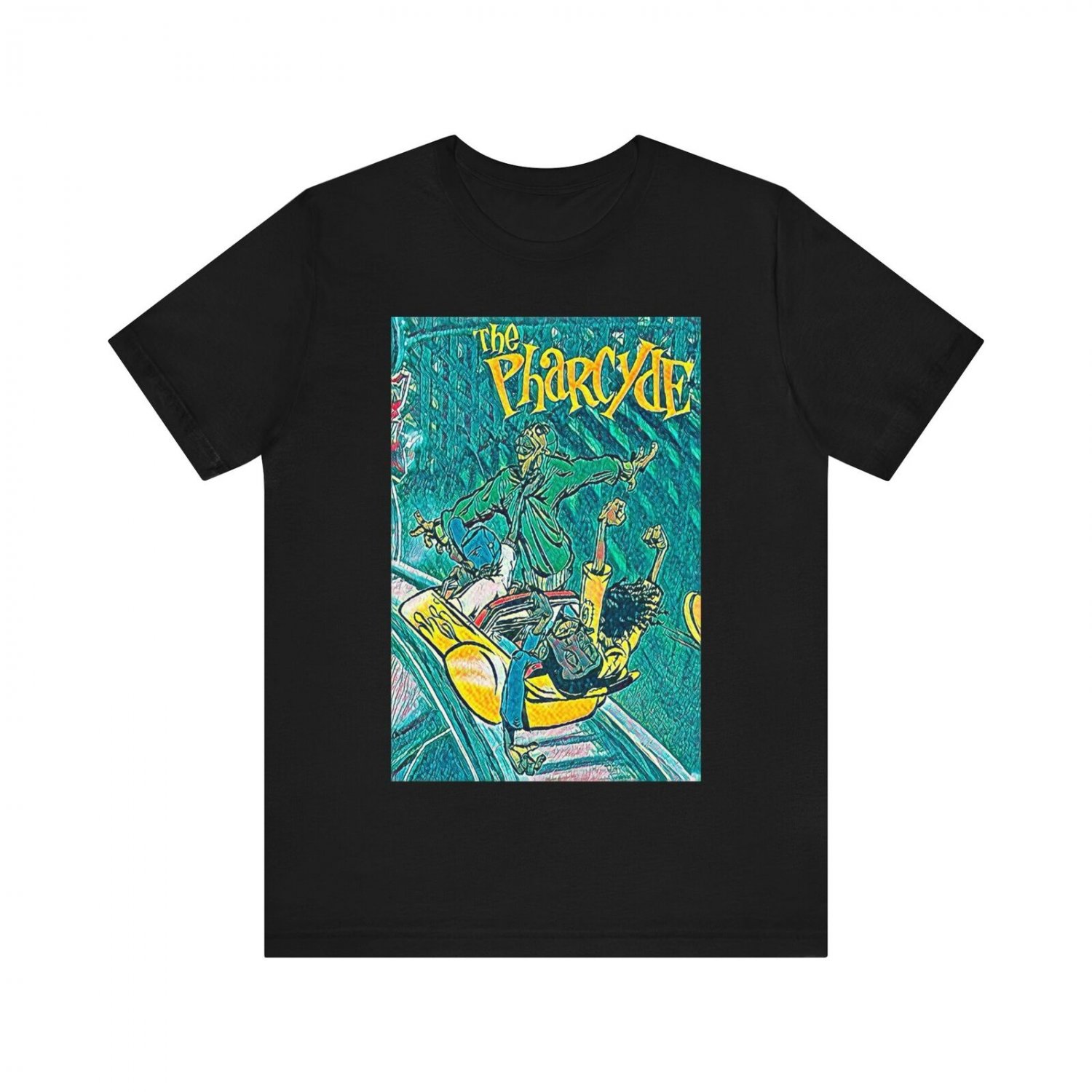 Pharcyde Graphic Print Album Art SS Crew Unisex Jersey Short Sleeve Tee ...