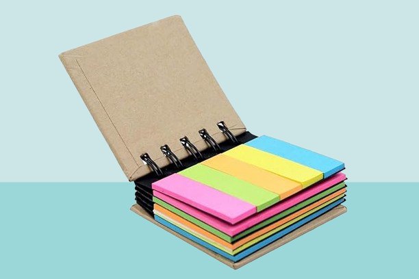 Qatalitic Spiral Sticky Notes Pocket Size (3 x 2 inch) with (125 Leaves ...