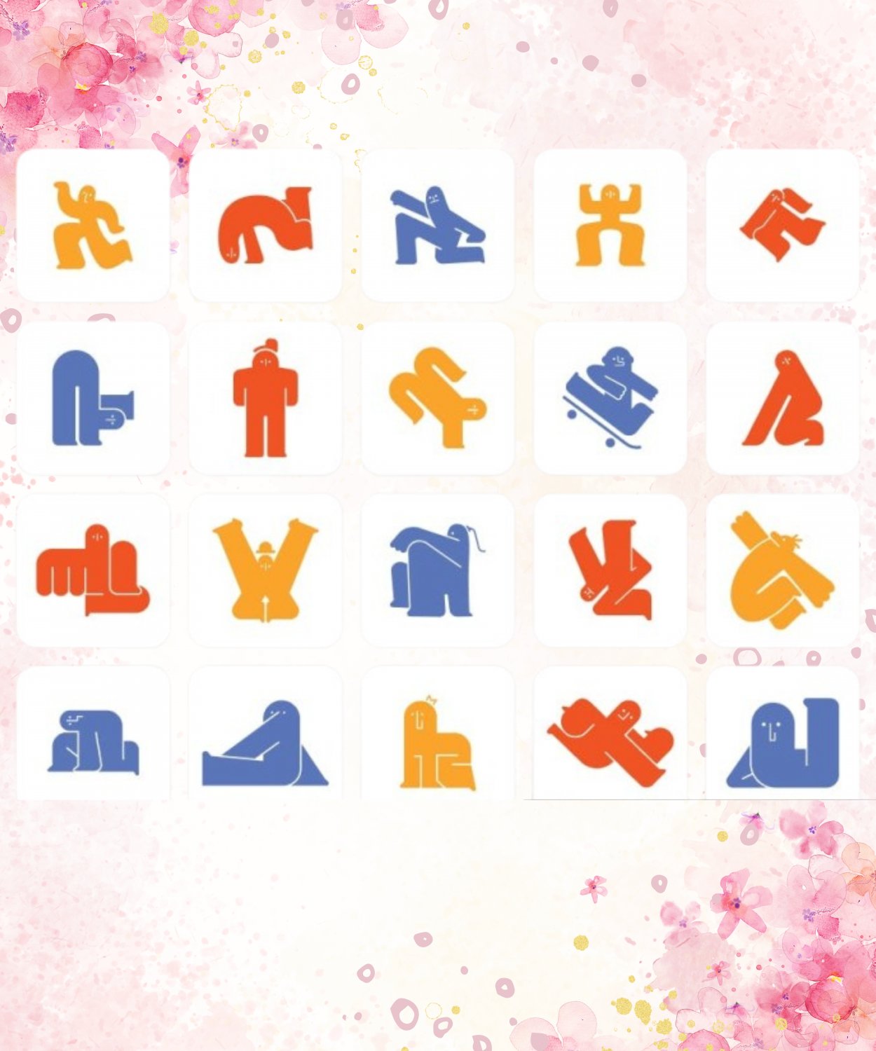 Abstract Character Illustration(svg, dxf, png, jpeg)