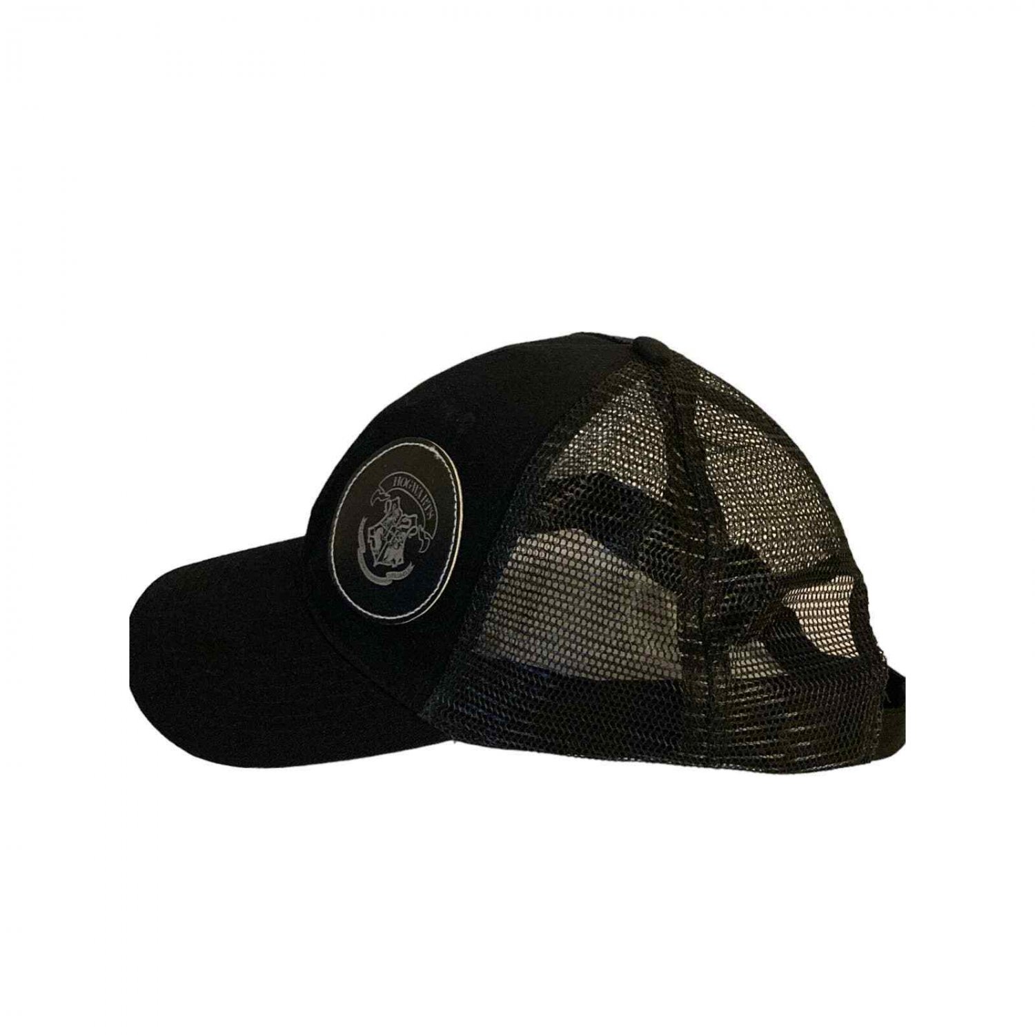 Hogwarts Mesh Trucker Baseball Cap with Black Leatherette Patch