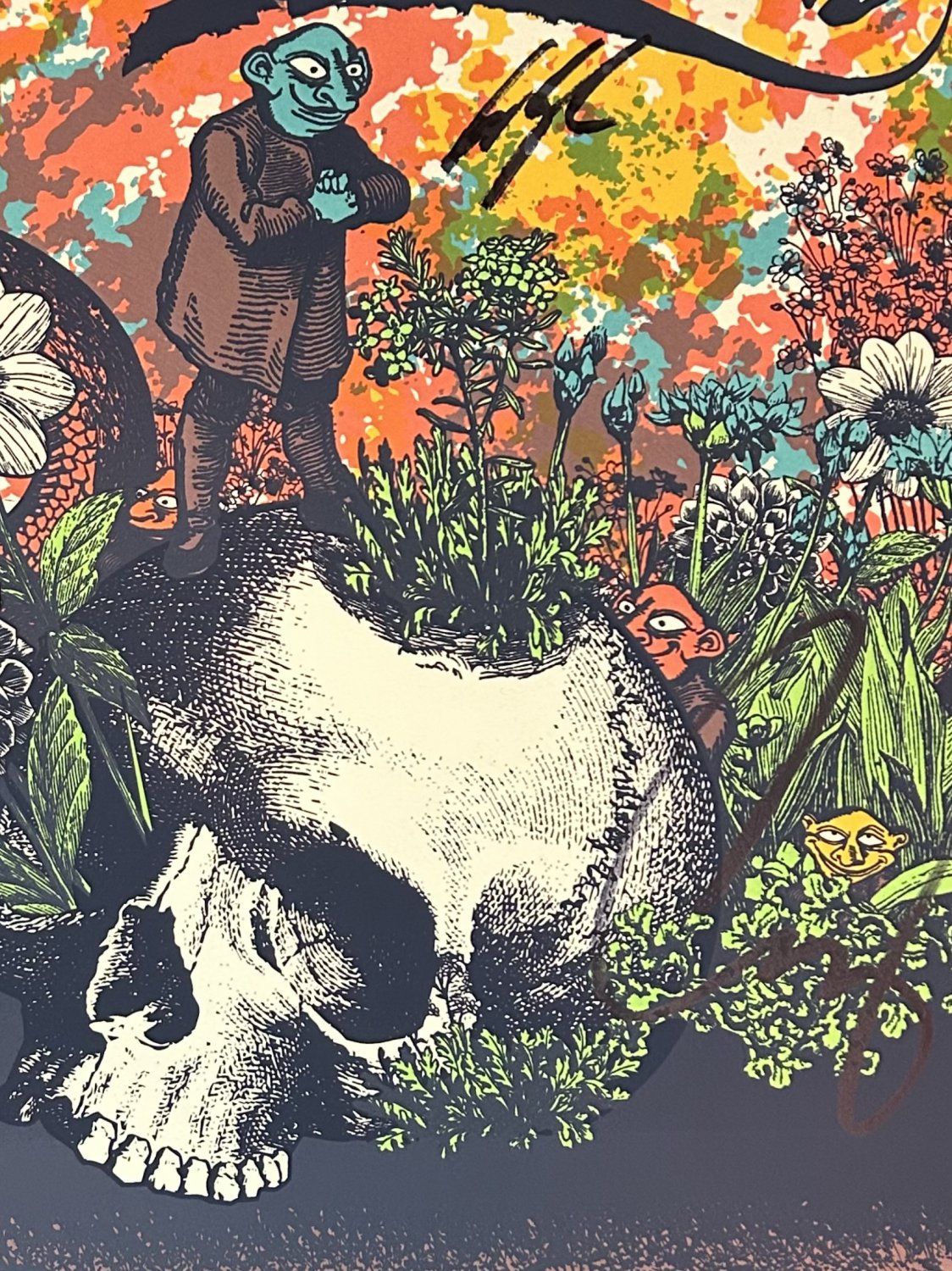 Primus Silk Screened Tour Poster SIGNED by Band Members from Status ...