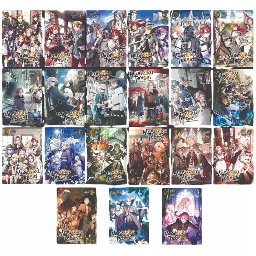 Mushoku Tensei: Jobless Reincarnation (Light Novel) Volume 1-26