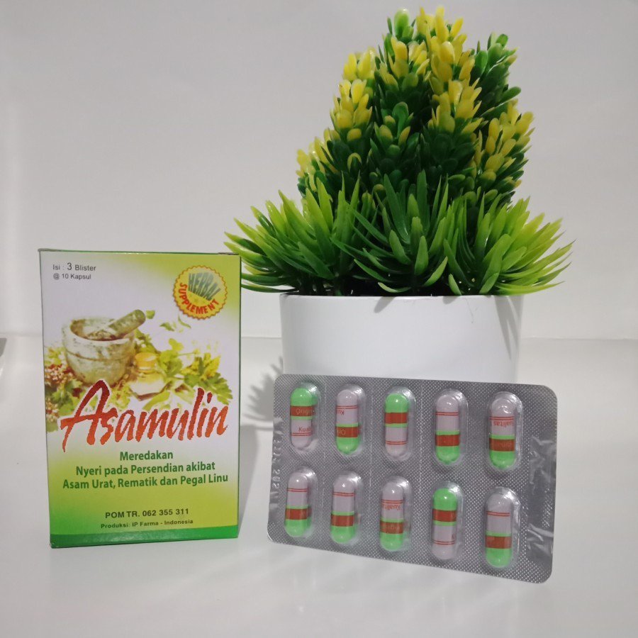 10 BOXES ORIGINAL 100% ASAMULIN FOR uric acid, rheumatism, rheumatic pain