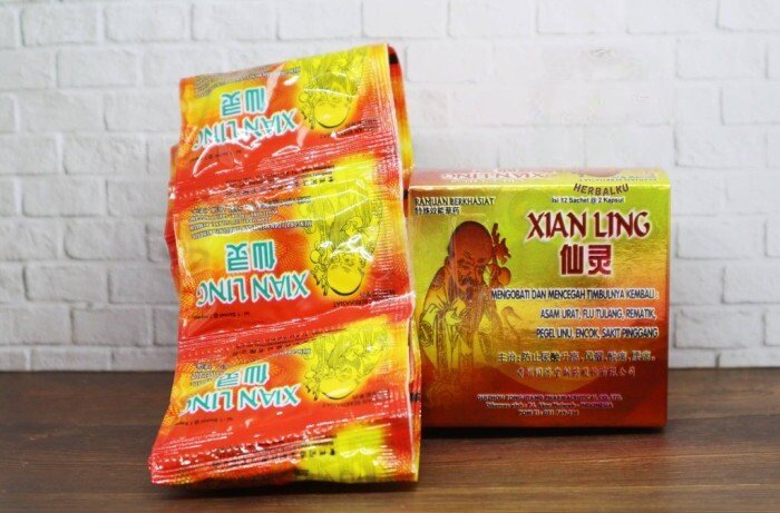 50 Boxes ORIGINAL 100% XIAN LING (Capsules) for gout and rheumatism