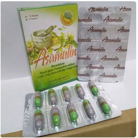 12 Boxes ORIGINAL 100% ASAMULIN for uric acid, rheumatism, rheumatic pain