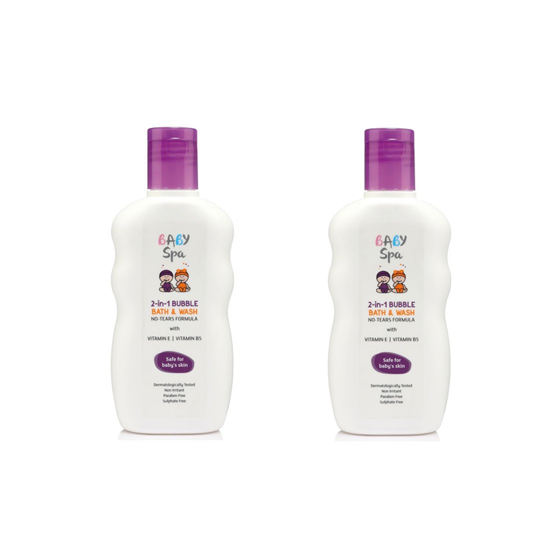 Modicare Baby Spa 2-In-1 Bubble Bath & Wash With No-Tears Formula ...