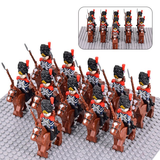 Mounted Grenadiers of Old Guard Army 22 Minifigures Sets