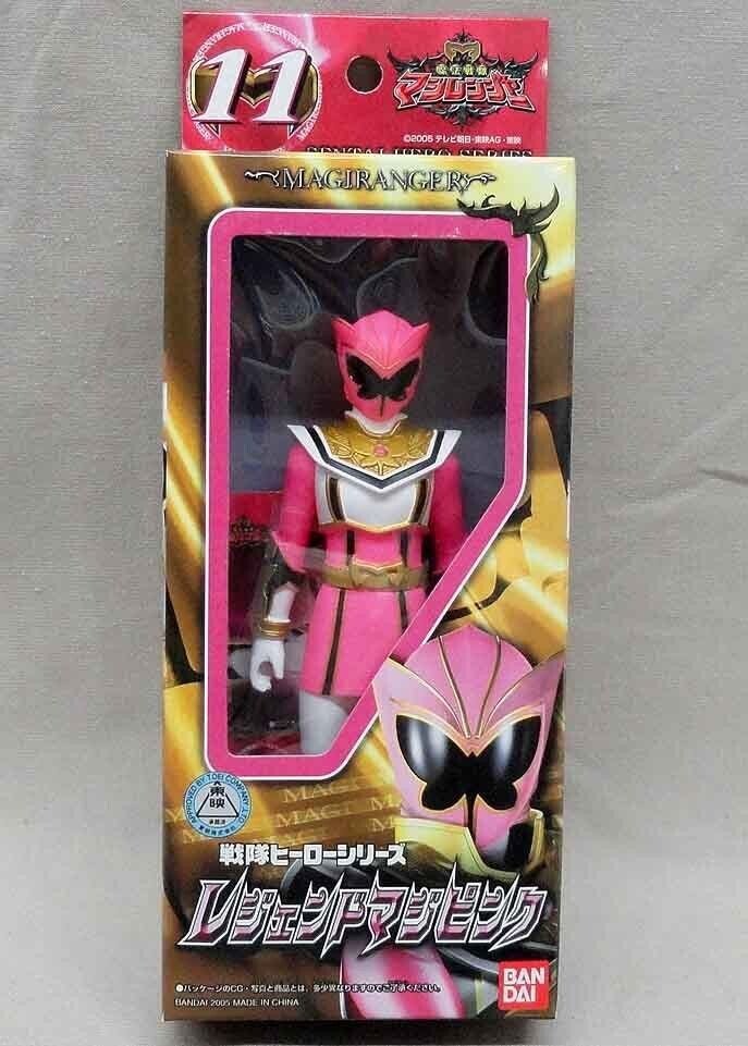 Bandai Power Rangers Sentai Hero Series: Magi Pink Figure