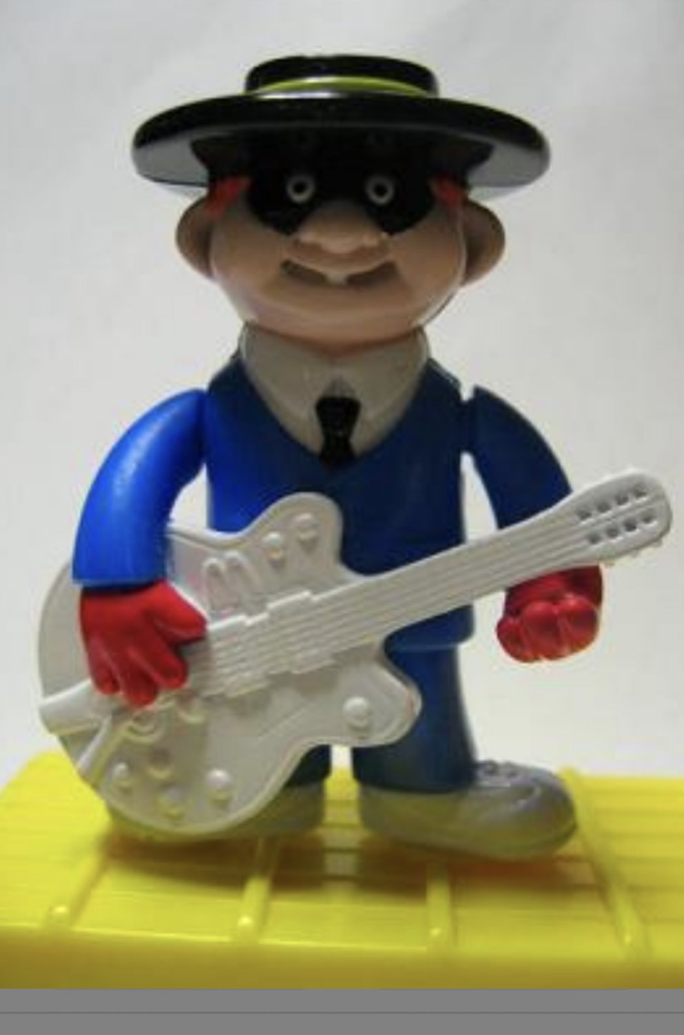 2001 McDonald's McDoodle Hamburglar the Guitarist Happy Meal