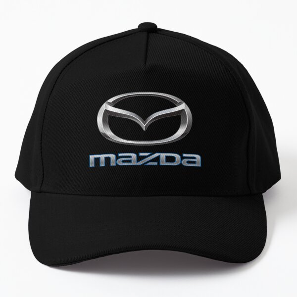 Mazda Logo Baseball Cap Hat Black
