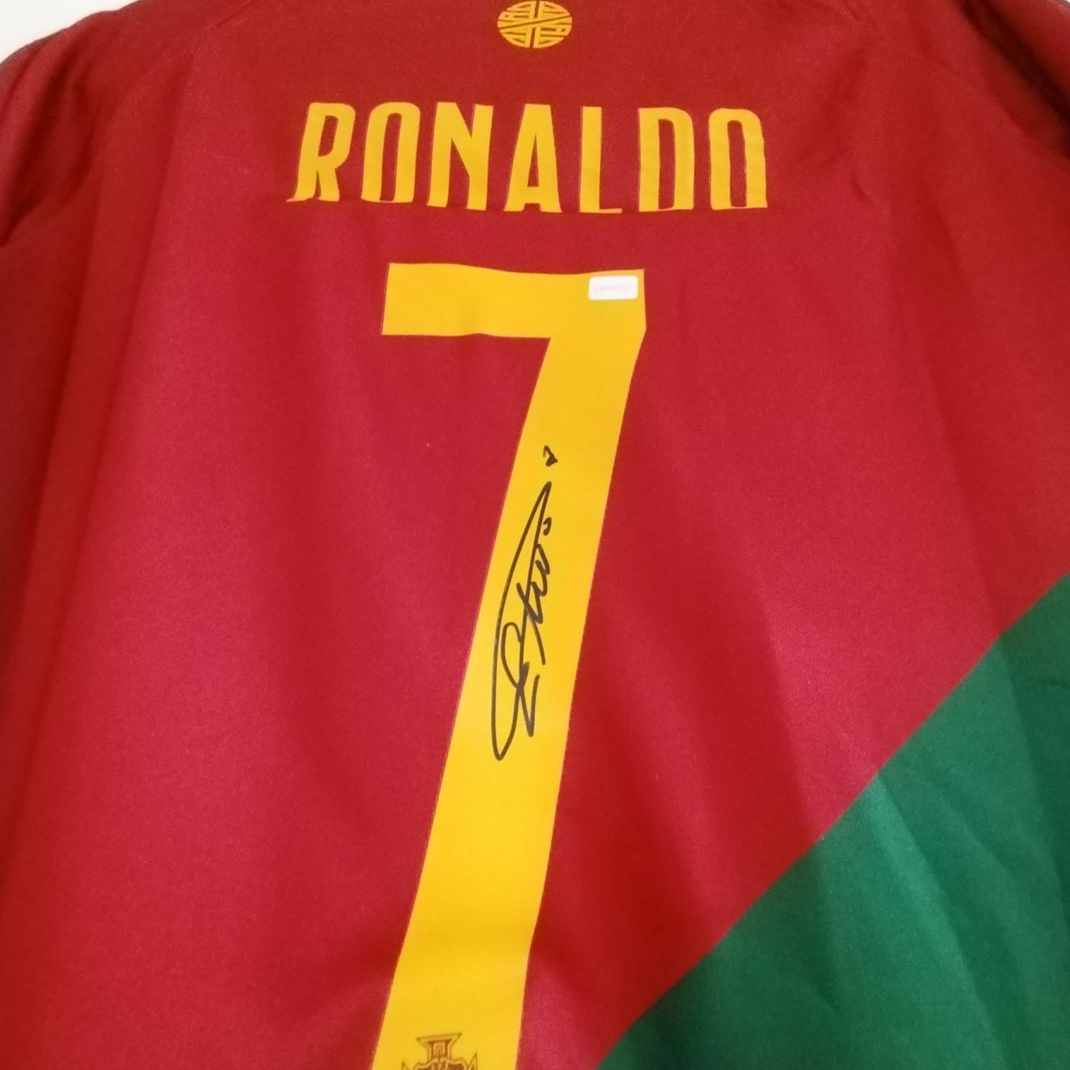 Cristiano Ronaldo Signed Autographed Team Portugal Jersey Shirt COA