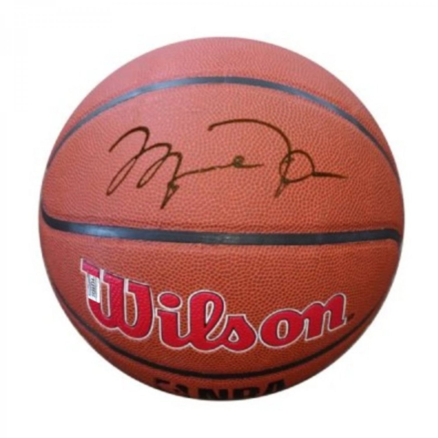 Michael Jordan Signed Chicago Bulls Basketball - COA