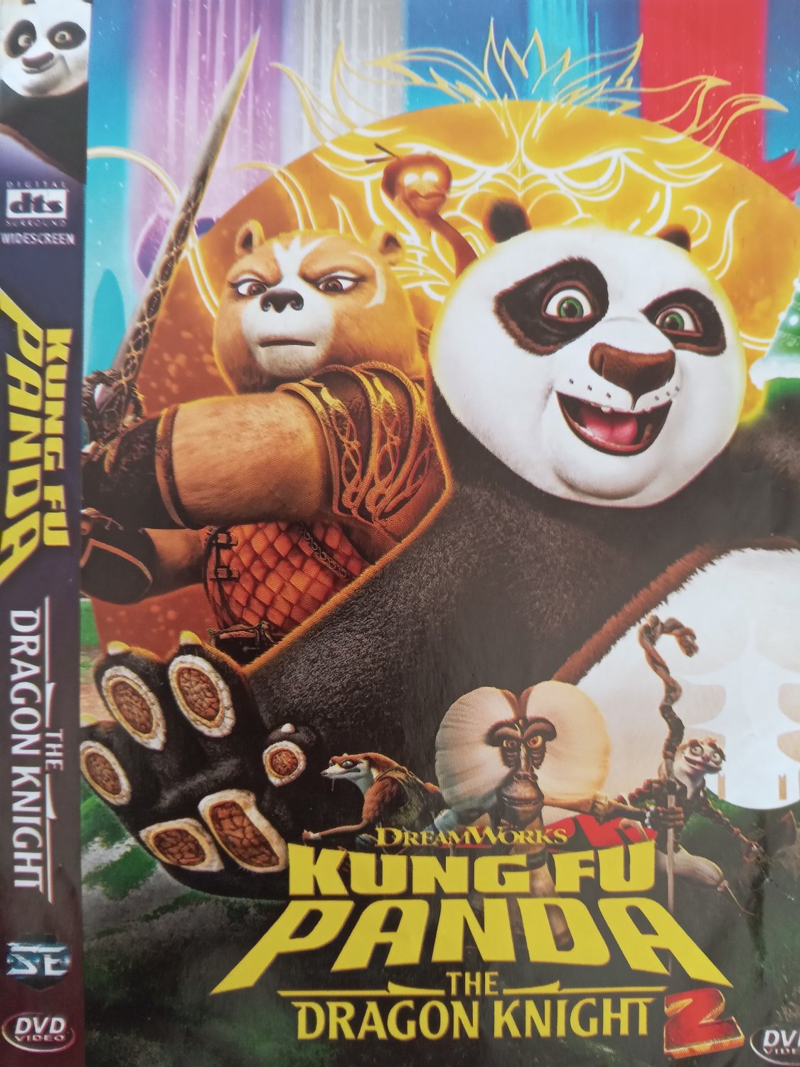 KUNGFU PANDA THE DRAGON KNIGHT DVD Movie free shiping