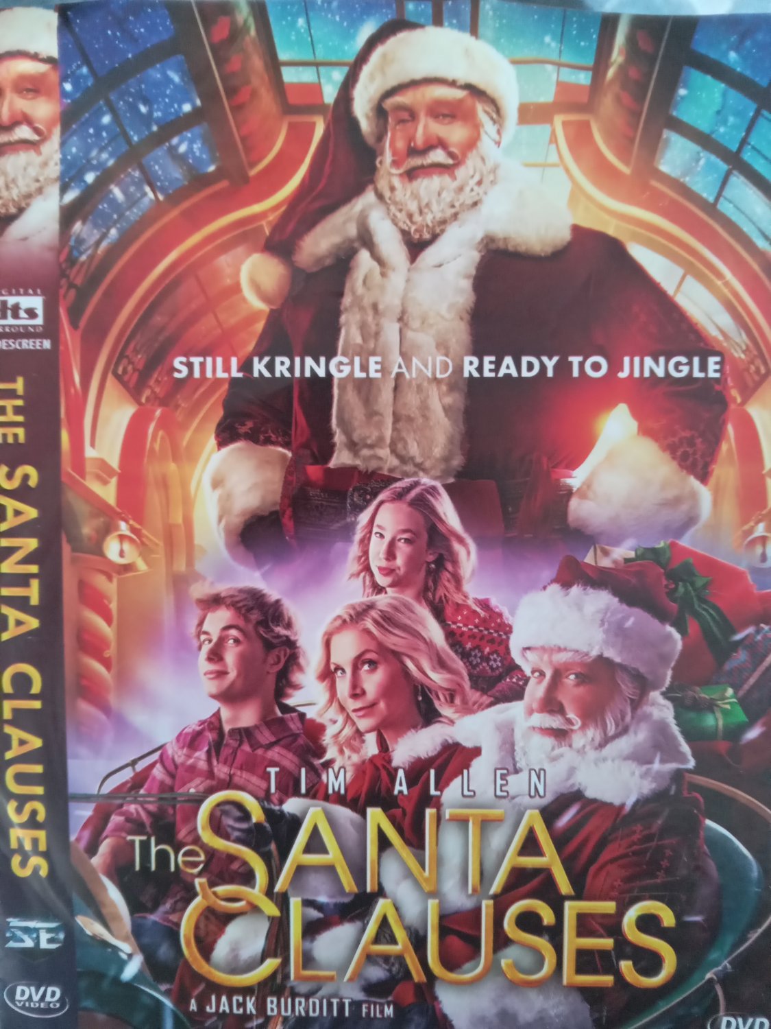 THE SANTA CLAUSES DVD Movie free shiping