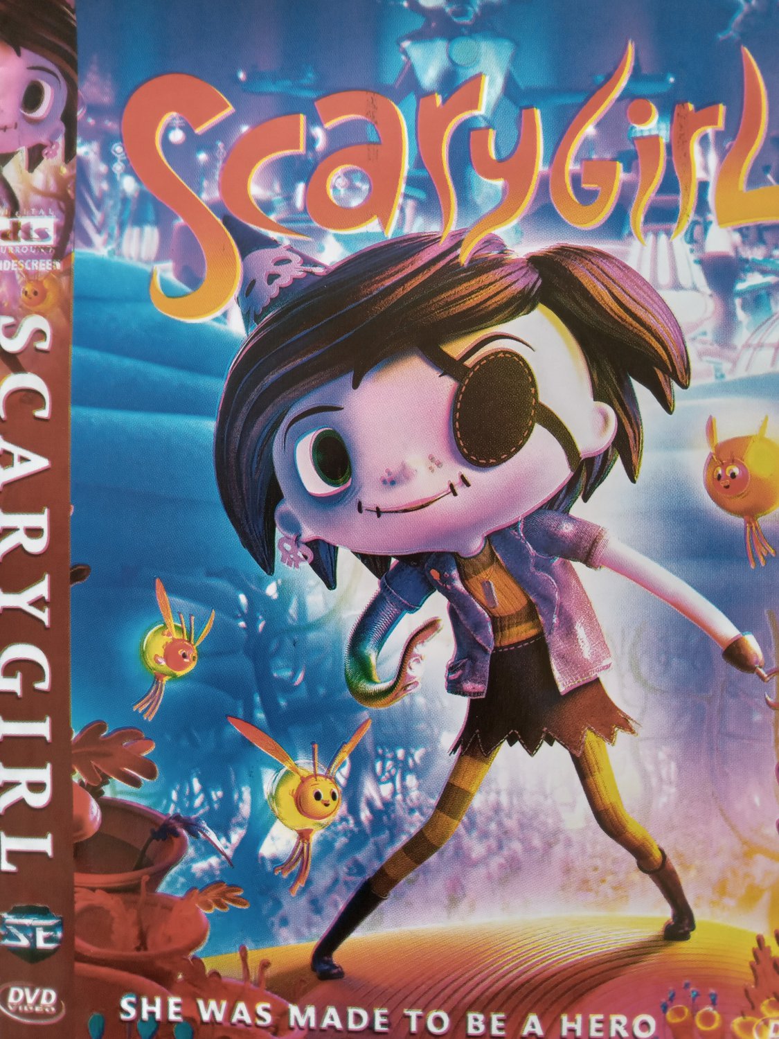SCARYGIRL Animation DVD movie free shiping