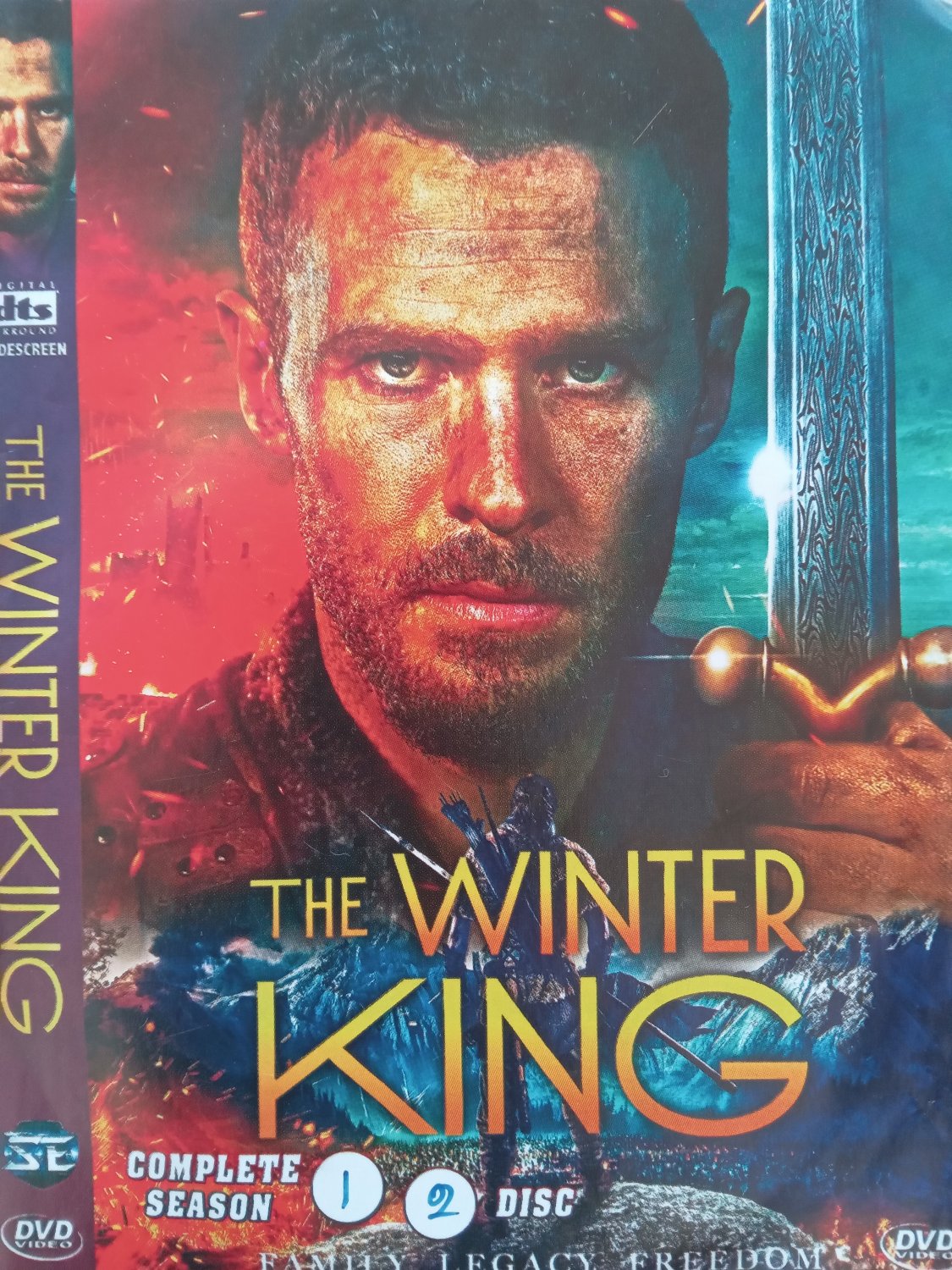 THE WINTER KING DVD TV SERIES complete season ( 01 ) free shiping