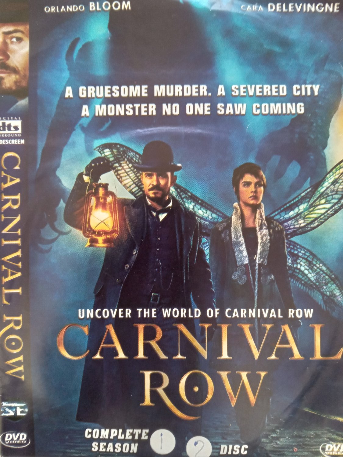 CARNIVAL ROW DVD TV SERIES complete season ( 01 ) free shiping
