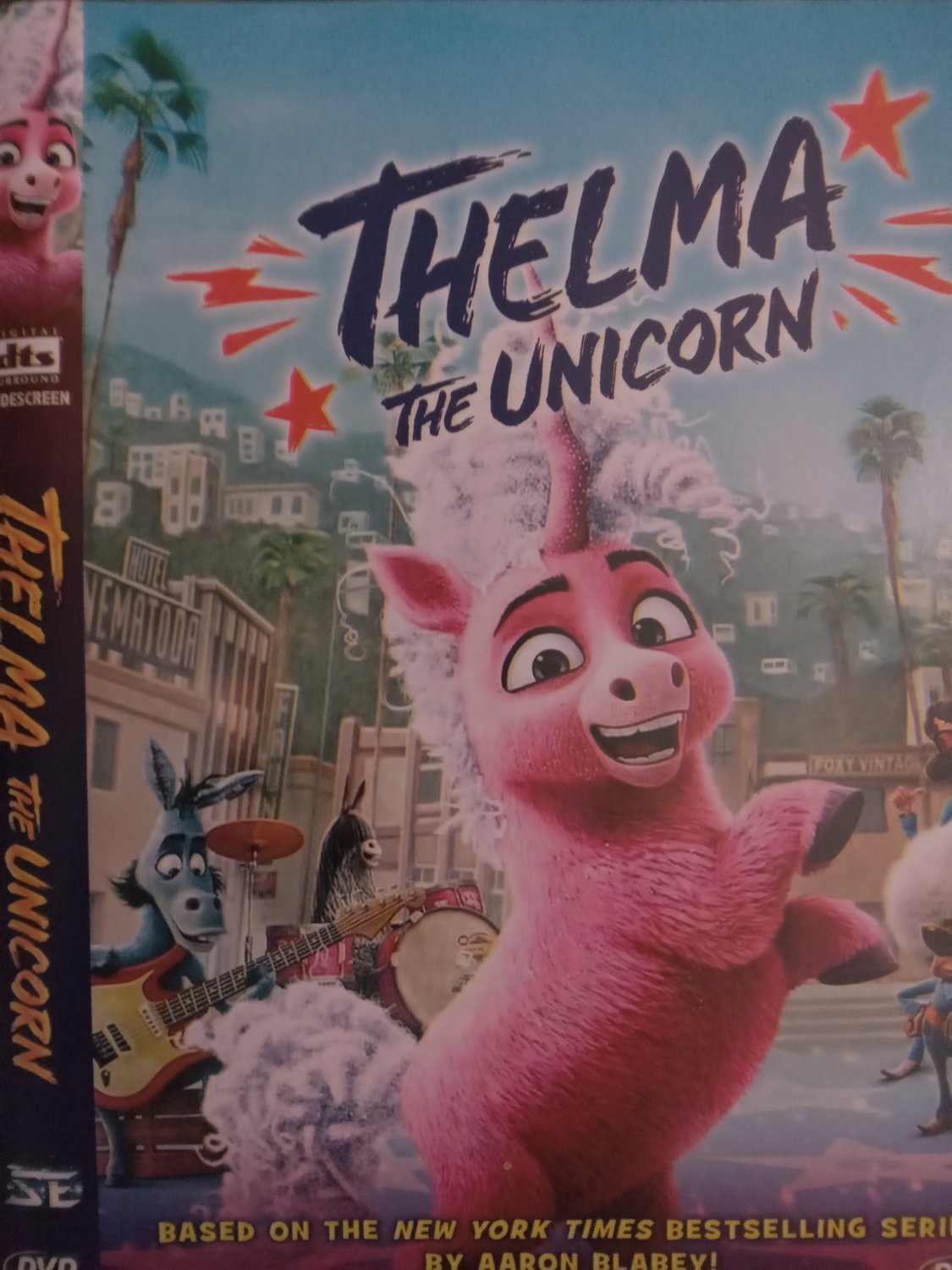 THELMA THE UNICORN DVD Animation Movie Free Shiping 2024
