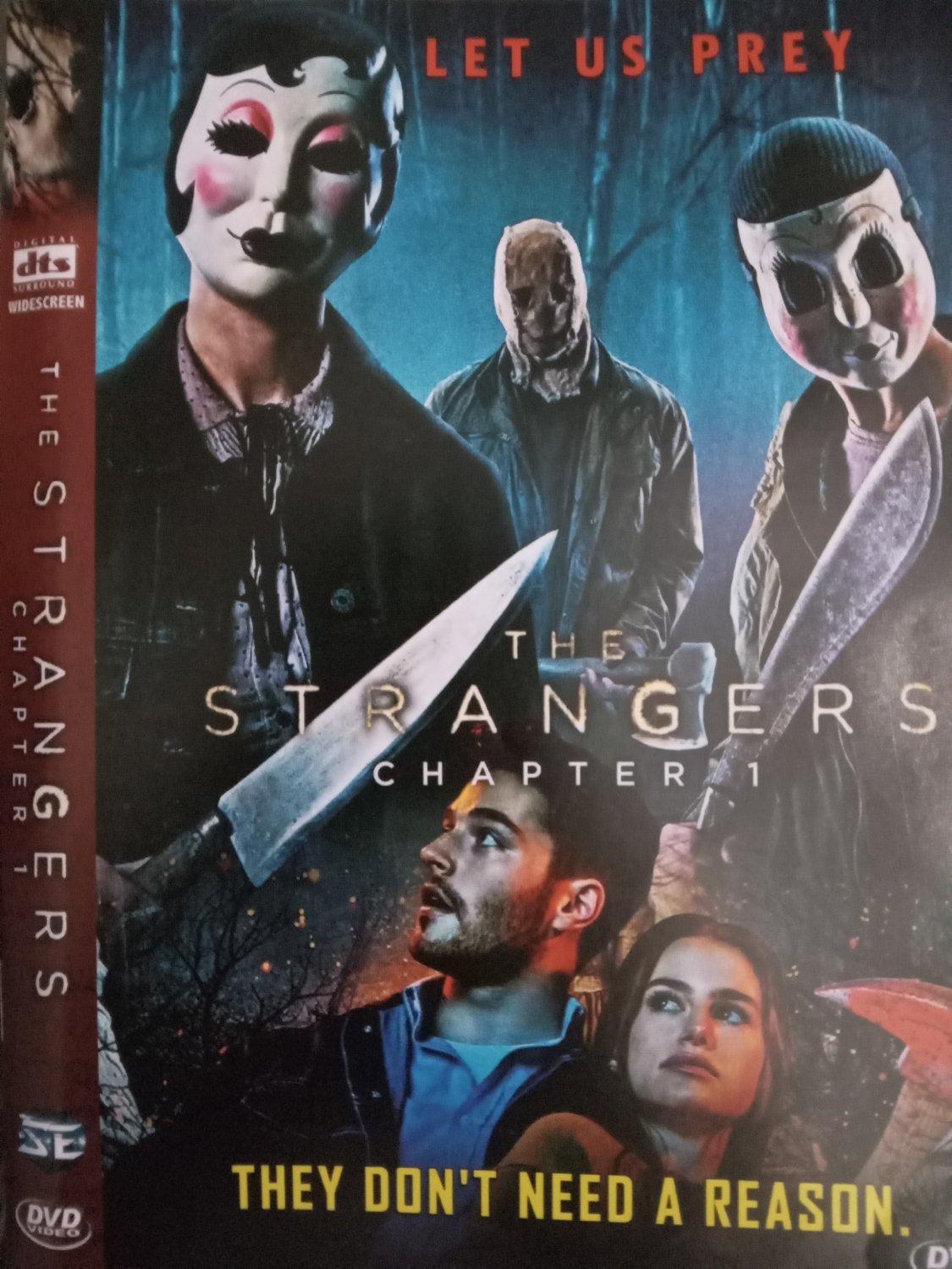 THE STRANGERS CHAPTER 1 DVD Movie free shiping 2024