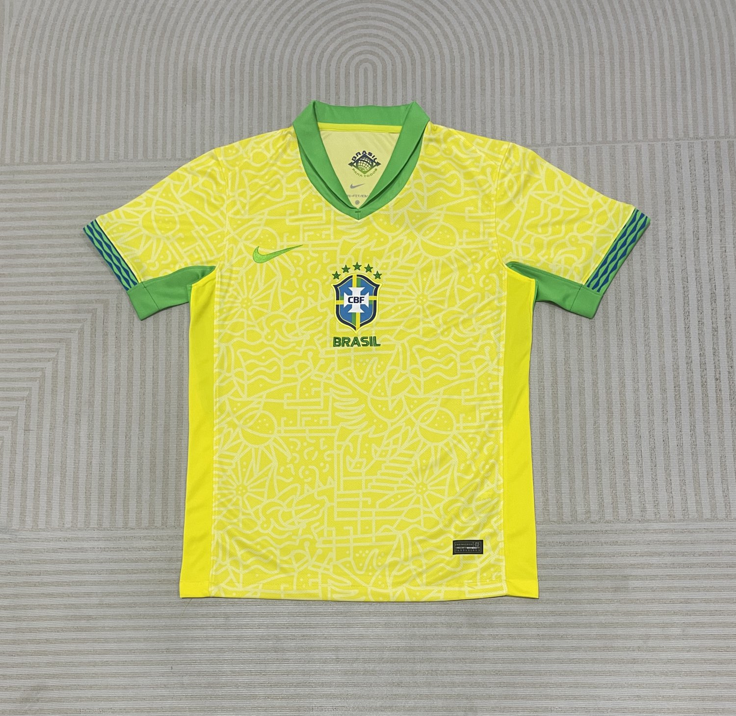 2025 Brazil home national team Soccer Jersey