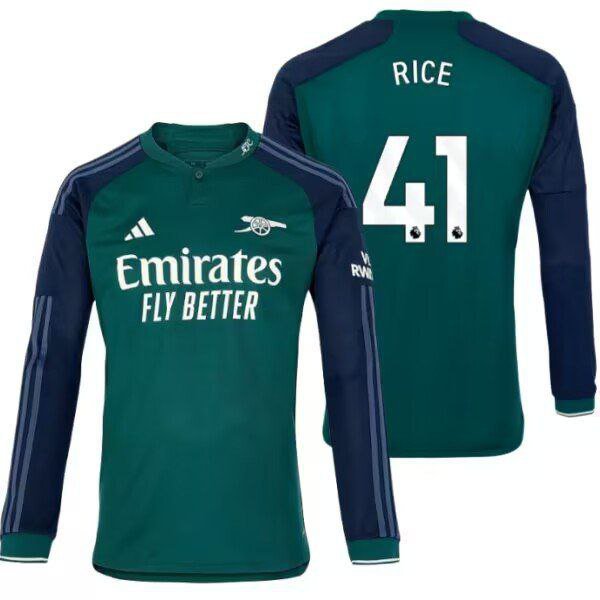 2025 arsenal rice 41 jersey away football soccer shirt jersey arsenal_2