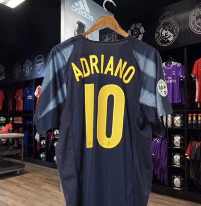 2025 inter milan 1997&1998 adriano 10 retro jersey away