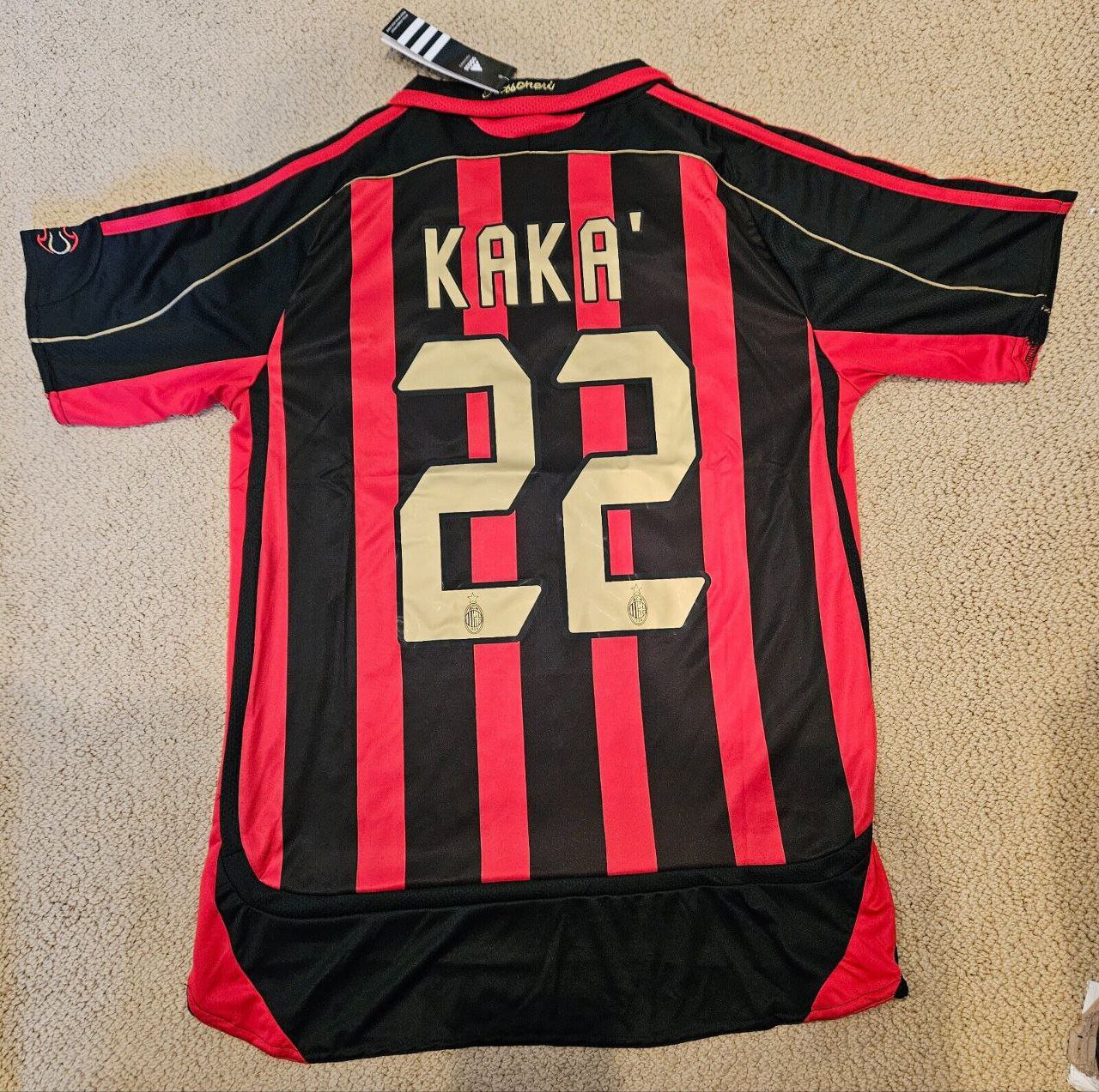 2025 kaka ac milan 06&07 retro jersey home soccer retro jersey