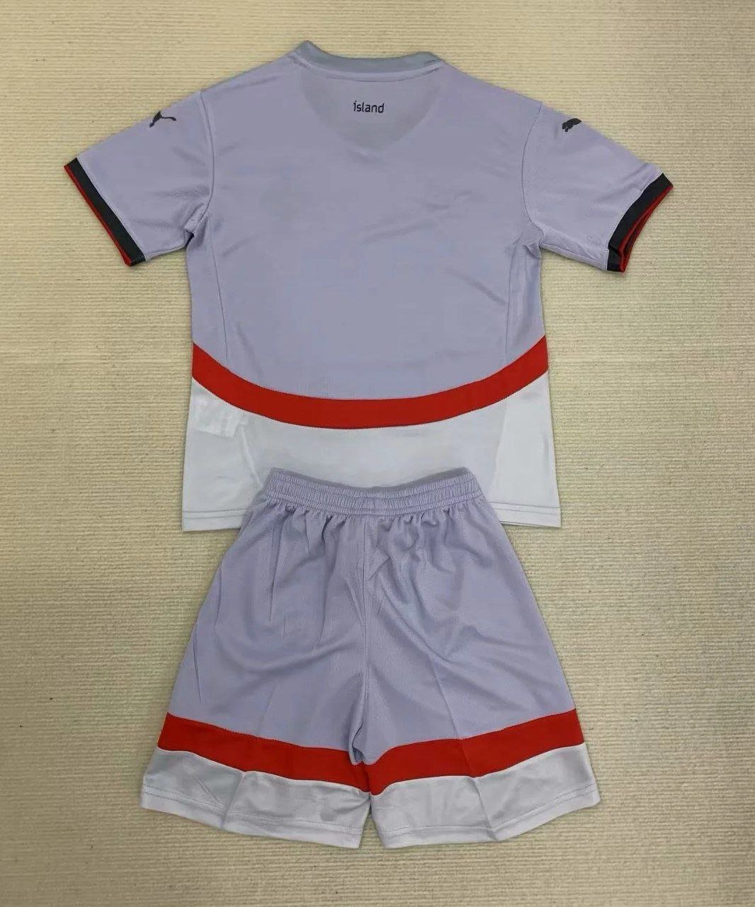 2025 iceland away jersey kids kit youths