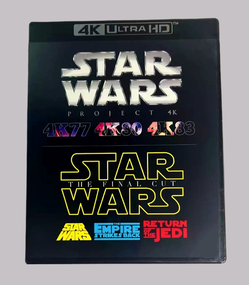 Star Wars 4K77-4K83 & Final Cut Project 4K UHD Blu-ray (No DNR)