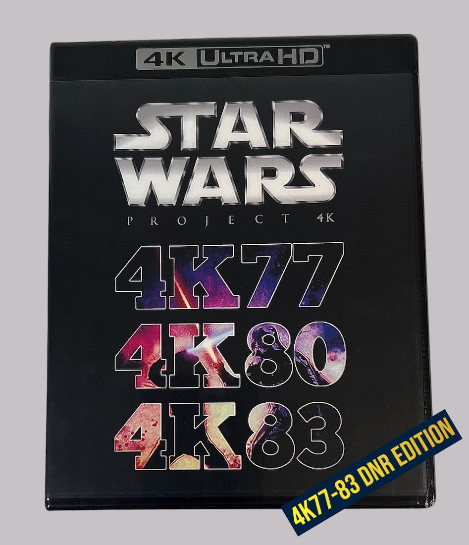 Star Wars 4K77 4K80 4K83 (DNR Edition) Project 4K Ultra HD Blu-ray
