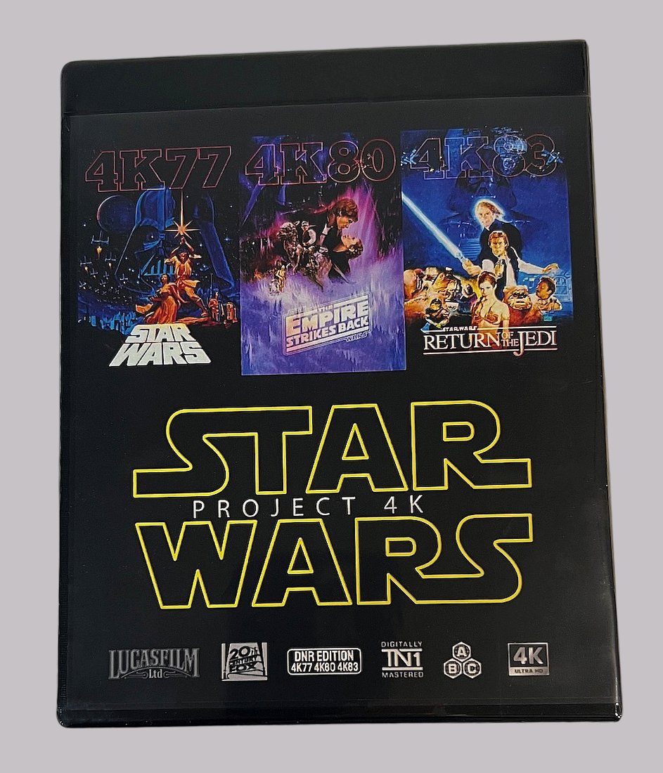 Star Wars 4K77 4K80 4K83 (With DNR Edition) Project 4K UHD Blu-ray Movies