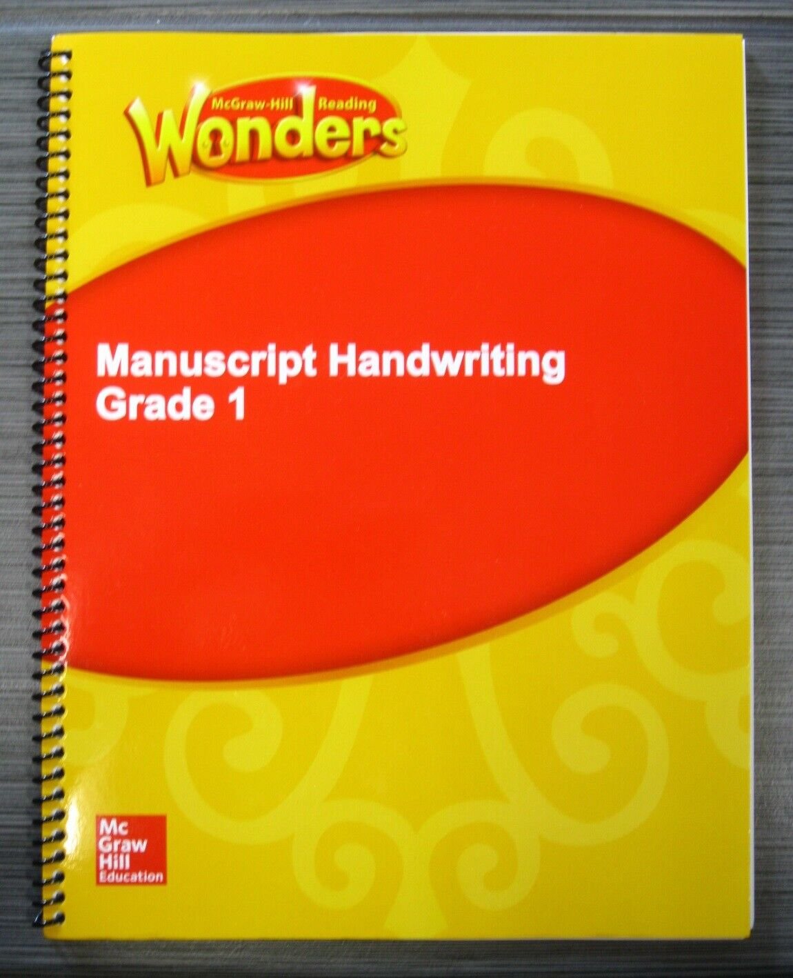 McGraw HILL GRADE 1 Language Art English Wonder MANUSCRIPT HANDWRITING ...