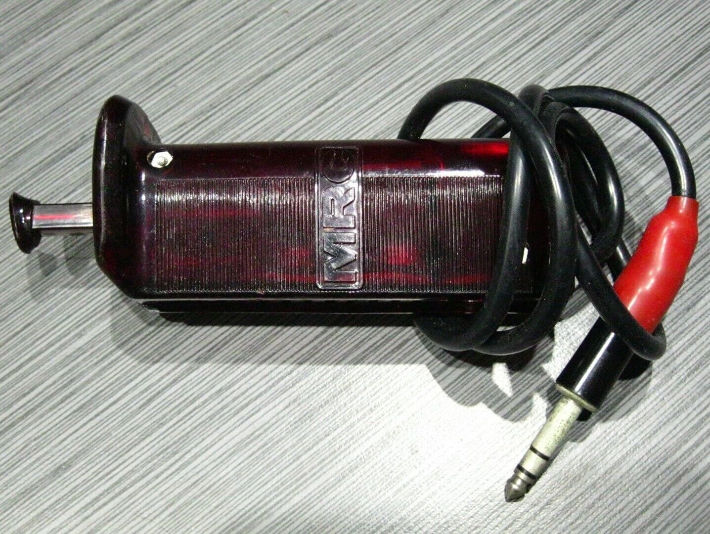 1960's SLOT CAR MRC Translucent Red/Maroon Hand CONTROLLER VINTAGE 1/24