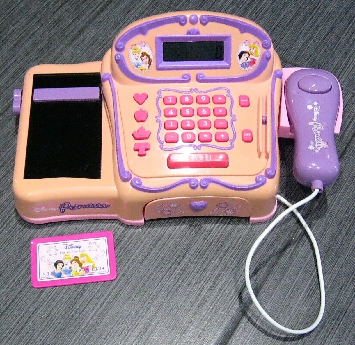 "The Original" 1999 Disney Princess Pretend Play Cash Register Works ...