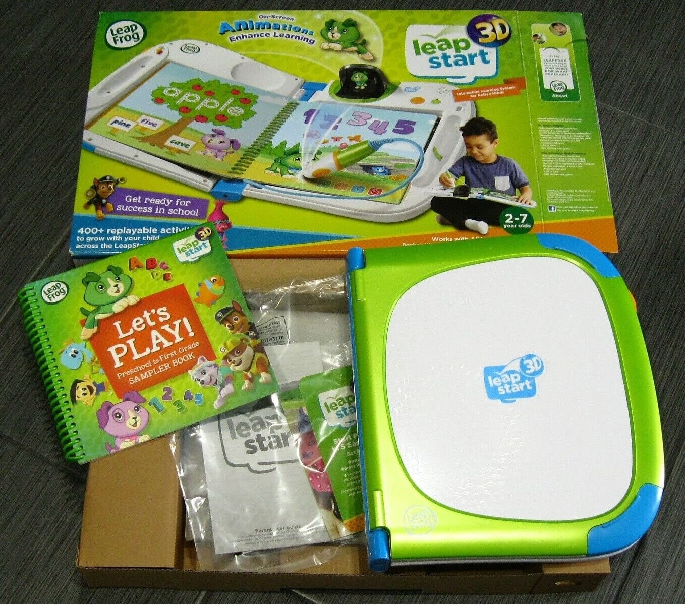 LeapFrog LEAP START On Screen Animations 3D Interactive Learning System ...