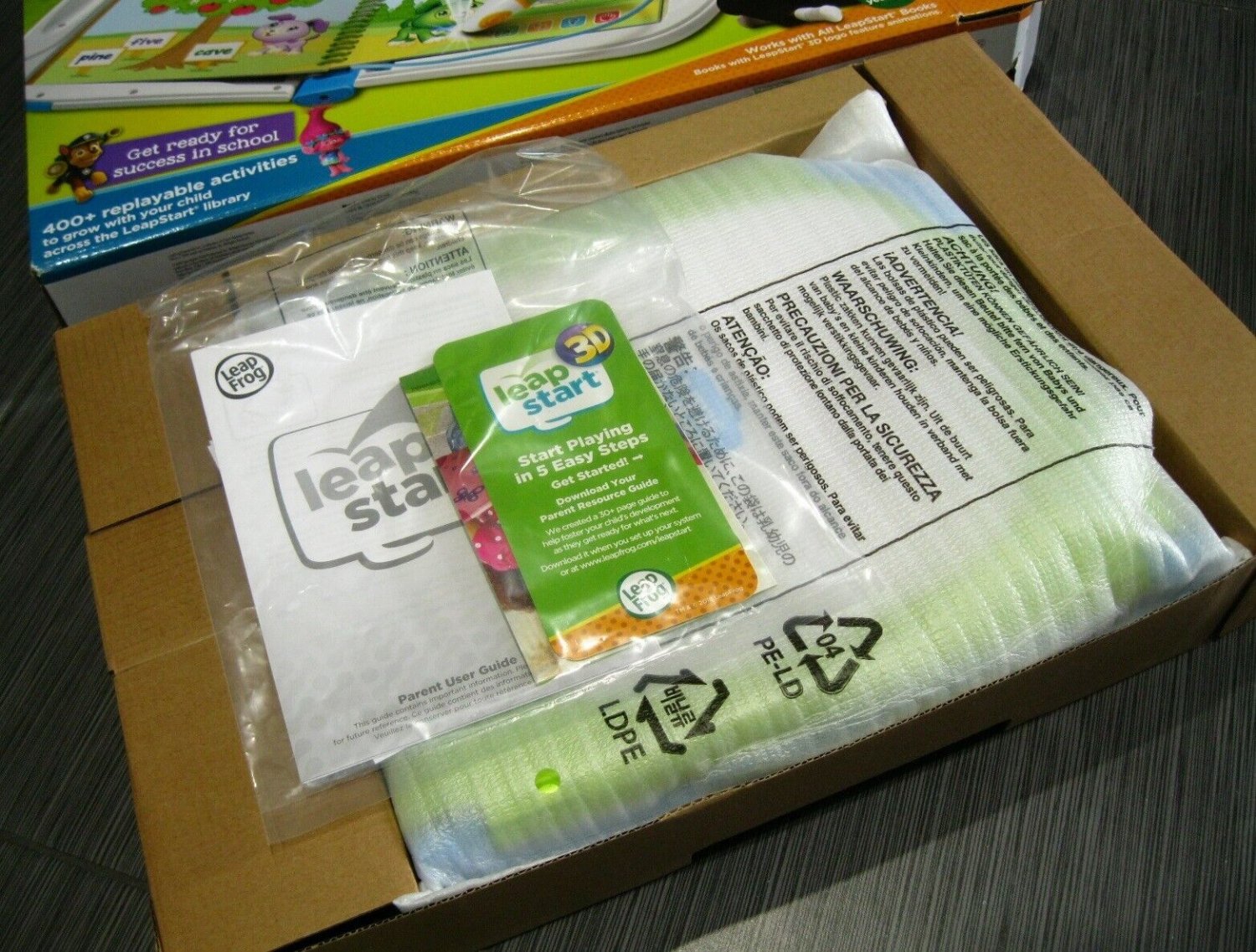 LeapFrog LEAP START On Screen Animations 3D Interactive Learning System ...