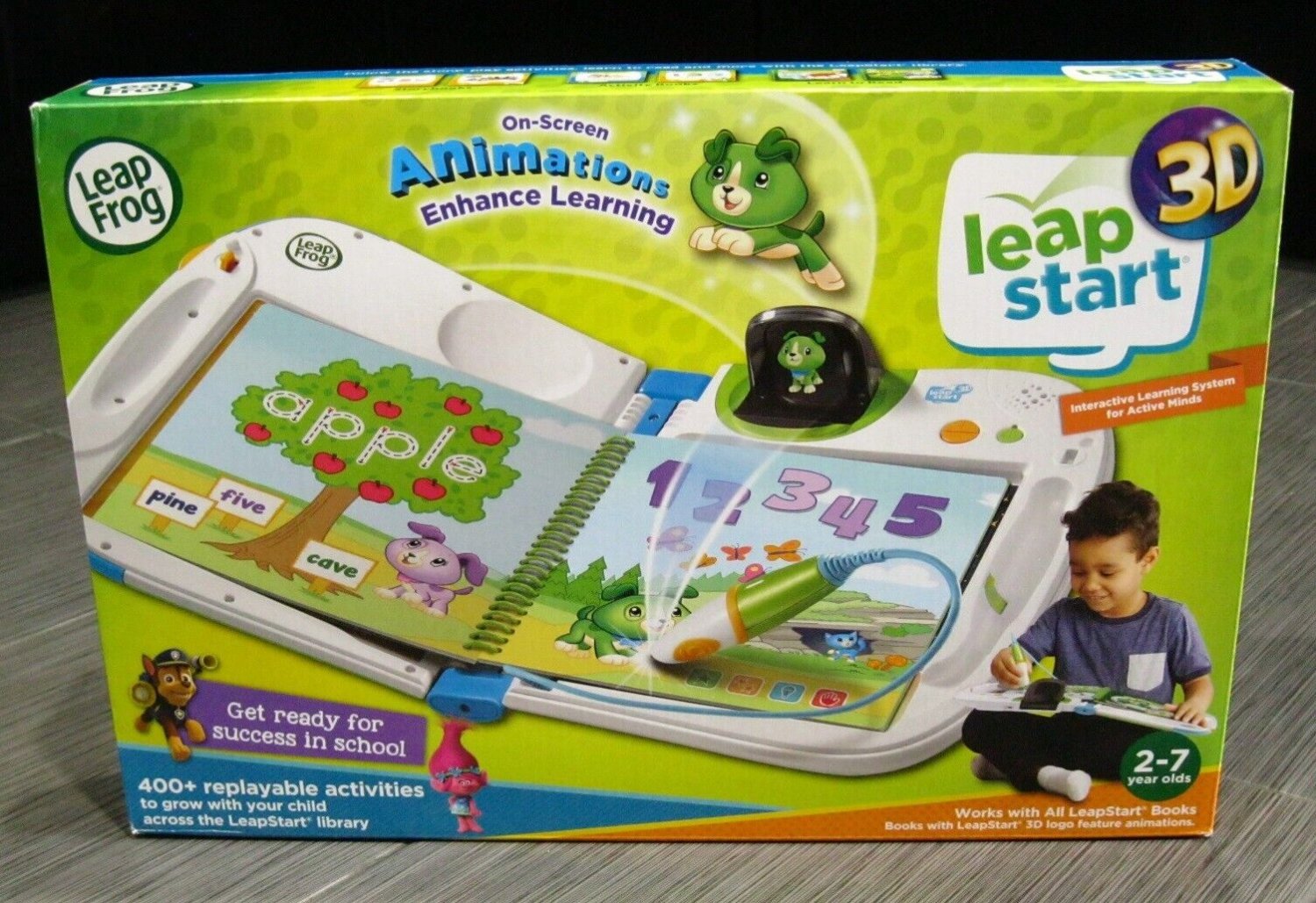 LeapFrog LEAP START On Screen Animations 3D Interactive Learning System ...