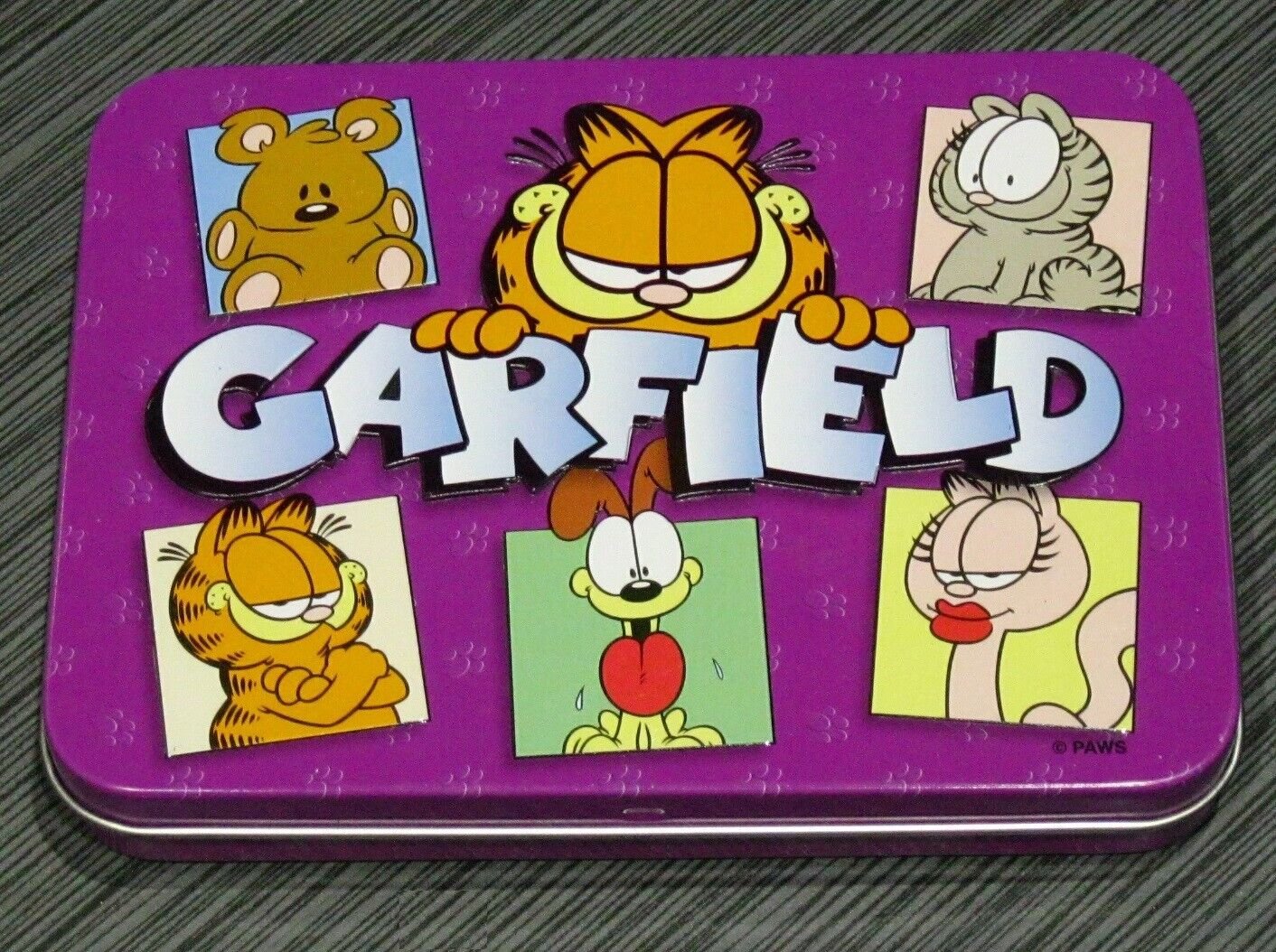 GARFIELD Hoyle Limited Edition Playing CARDS 2 Decks and TIN SET