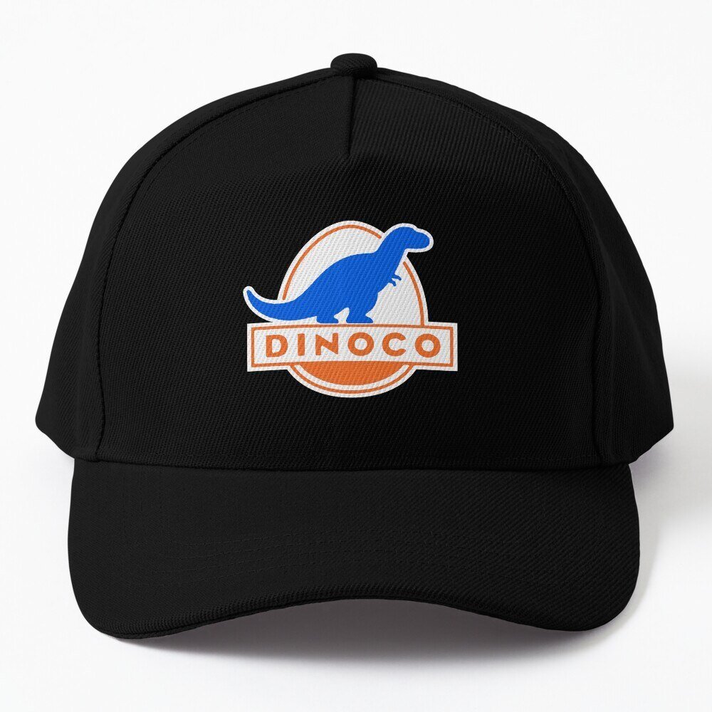 Dinoco Logo Classic Gas Station Baseball Cap Casquette Anime Hat