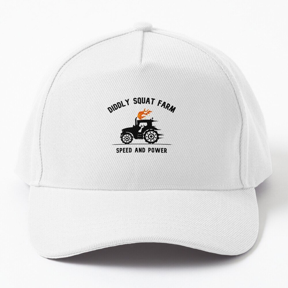 Diddly Squat Farm Shop Logo Tractor Baseball Cap Casquette Tea Hats ...